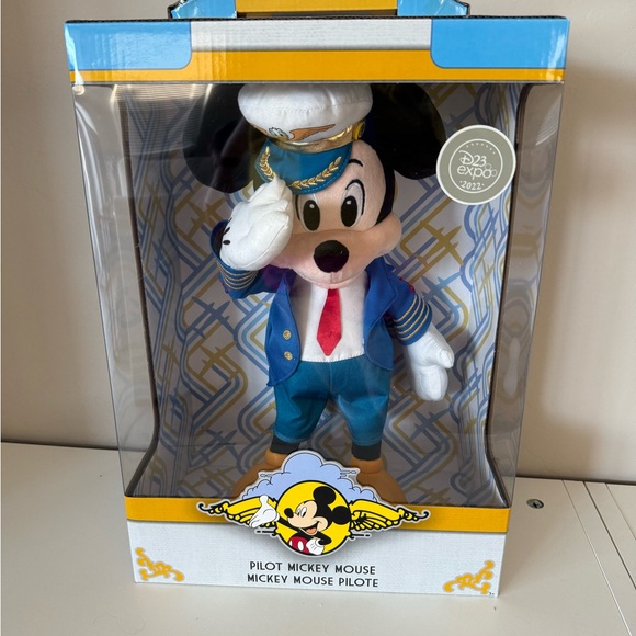 Disney | Toys | Disney Mickey Mouse One Walts Plane Pilot Mickey Mouse ...